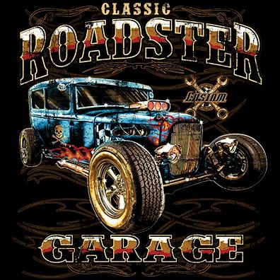 HOT ROD ROADSTER GARAGE (617A)